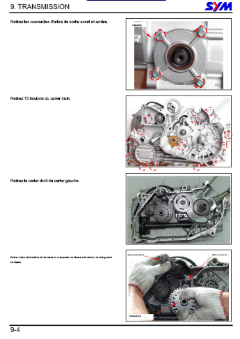 Manuel d'atelier Quad SYM 600 Lander en français – Docautomoto
